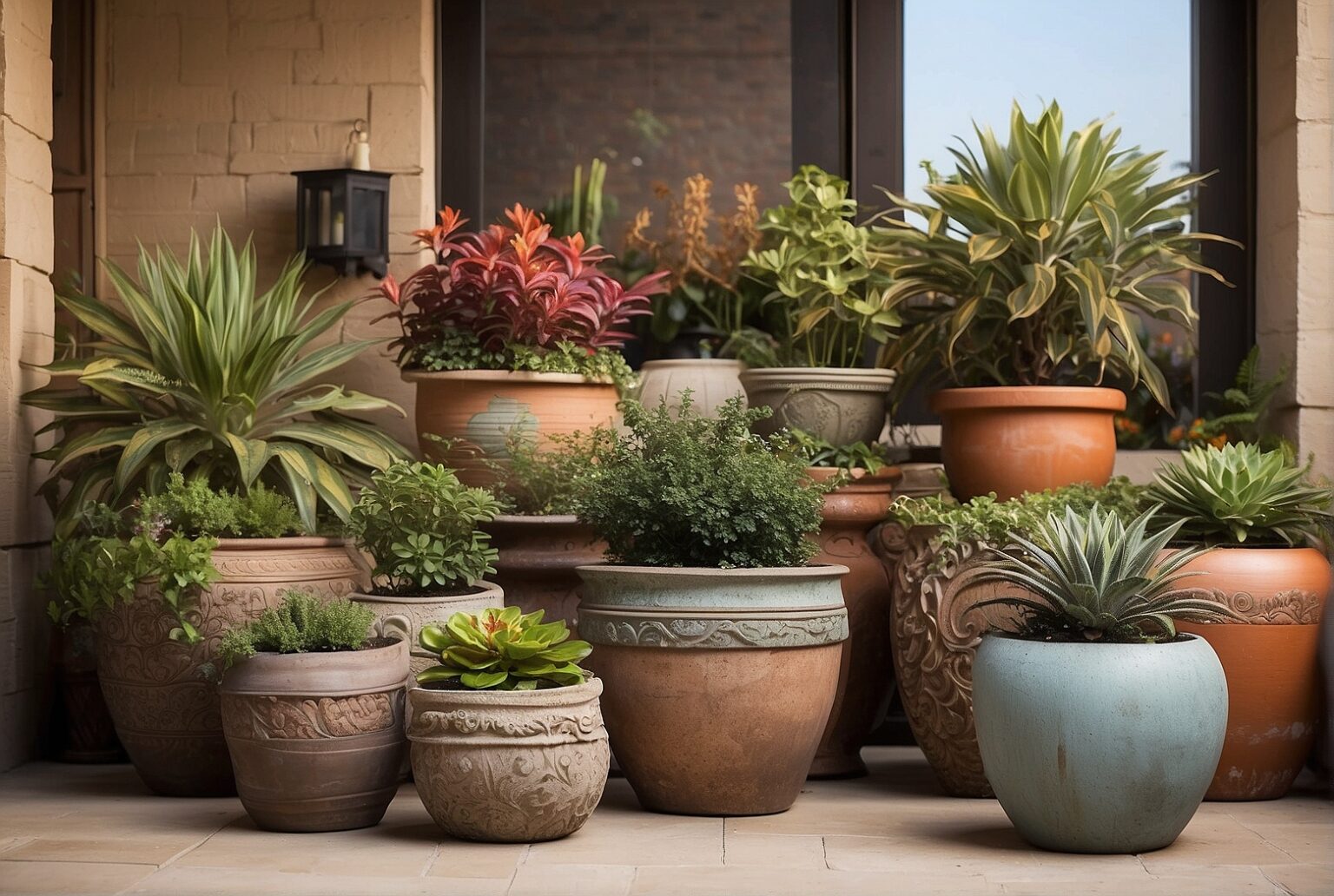 Outdoor Potted Plants for Arizona