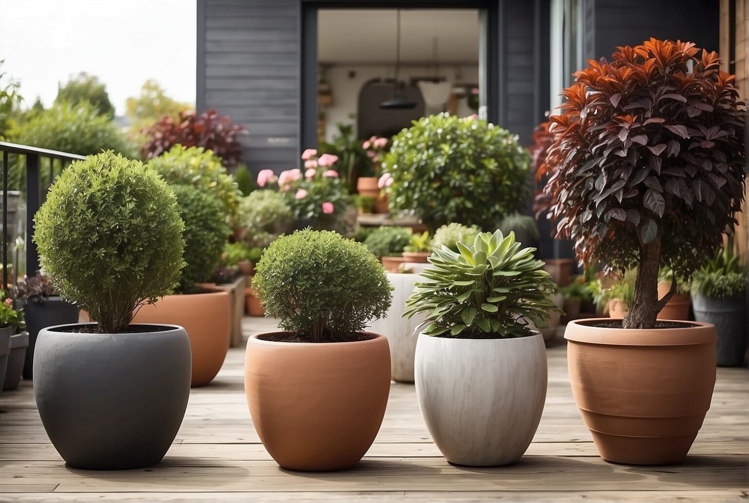 Outdoor Potted Plants B&Q