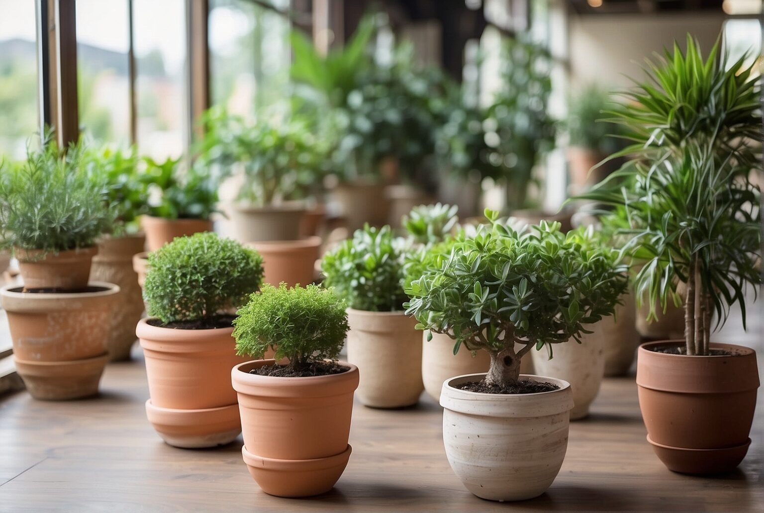 Renting Potted Plants for Weddings
